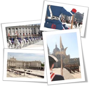 Relevo Solemne Guardia Real en el Palacio Real de Madrid - Portal de ...
